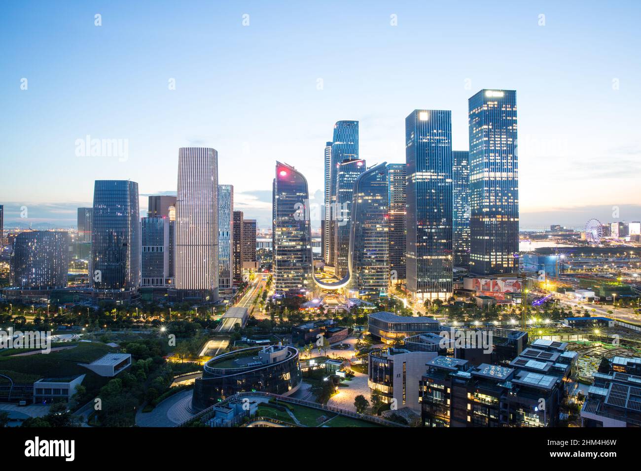 Shenzhen nanshan skyline buildings hi-res stock photography and images ...