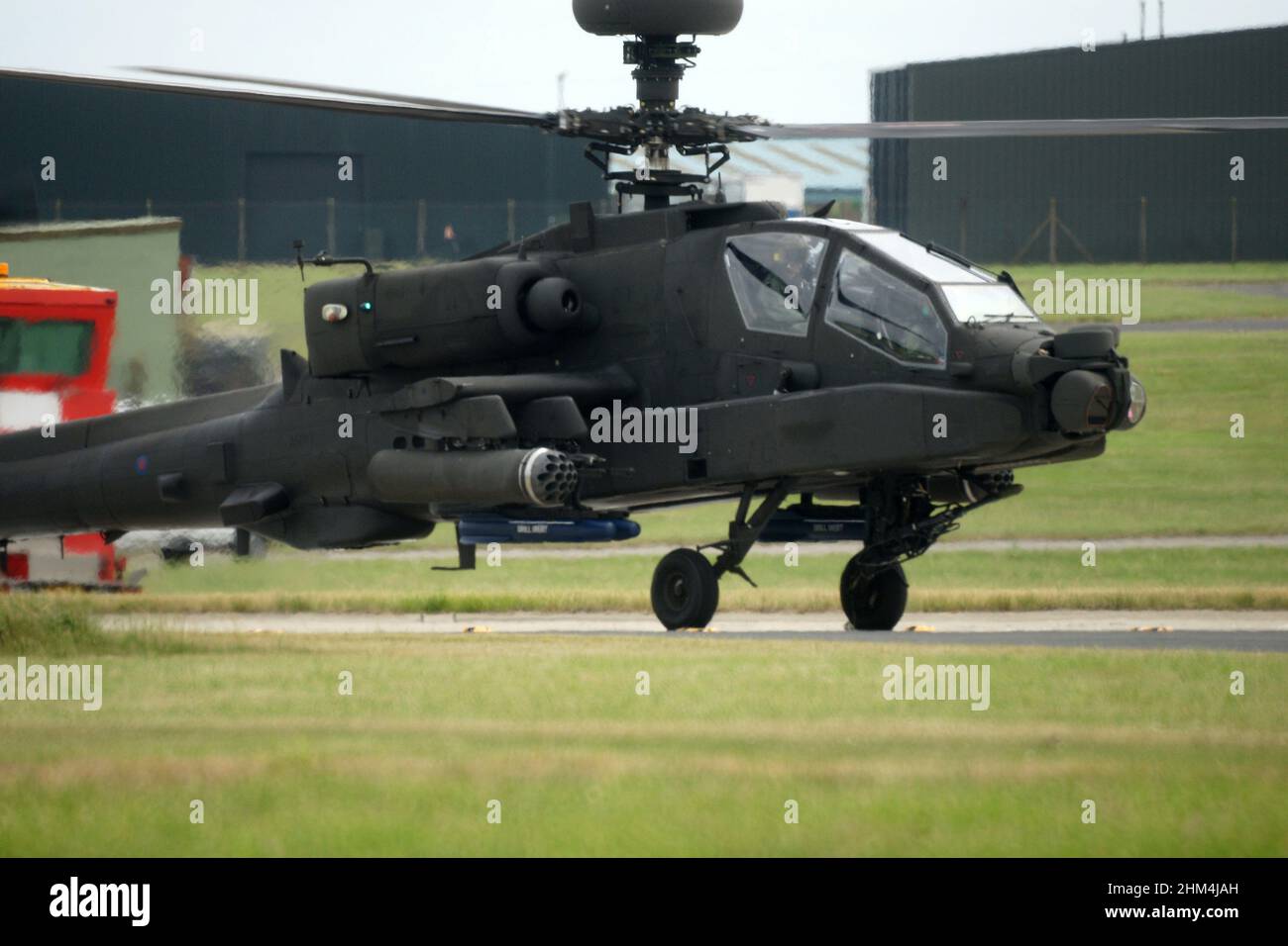 An apache helicopter at wattisham airfield hi-res stock photography and ...