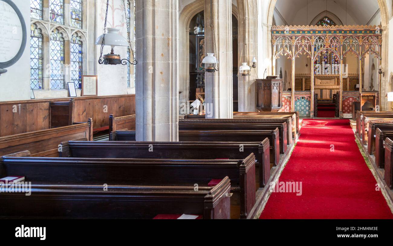 15th century english medieval rood screen hi-res stock photography and ...