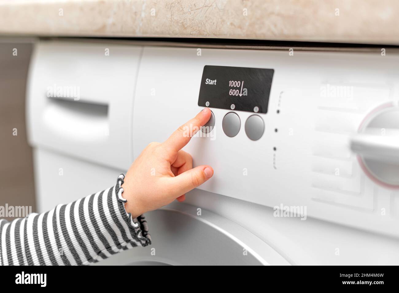 Turn On Washing Machine