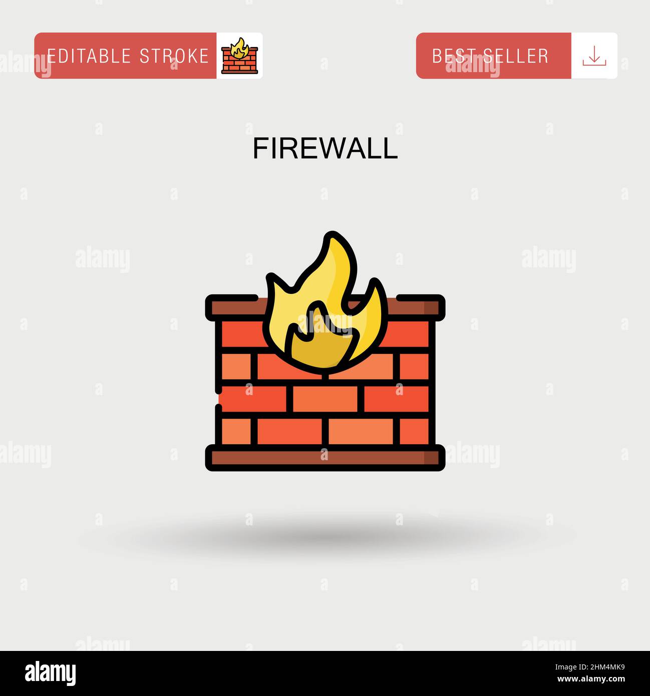 Digital firewall Stock Vector Images - Alamy