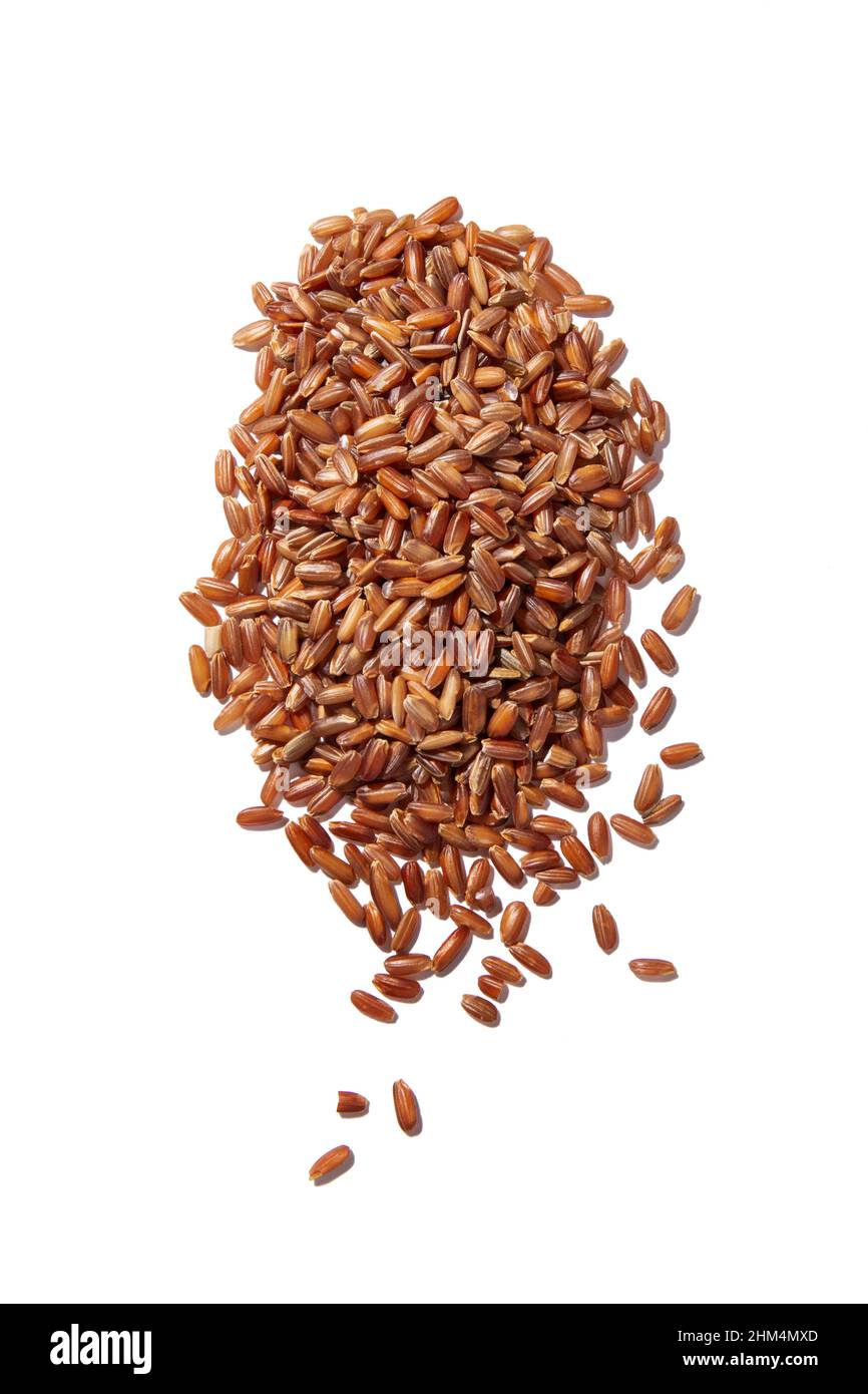 Red rice, rice Stock Photo - Alamy