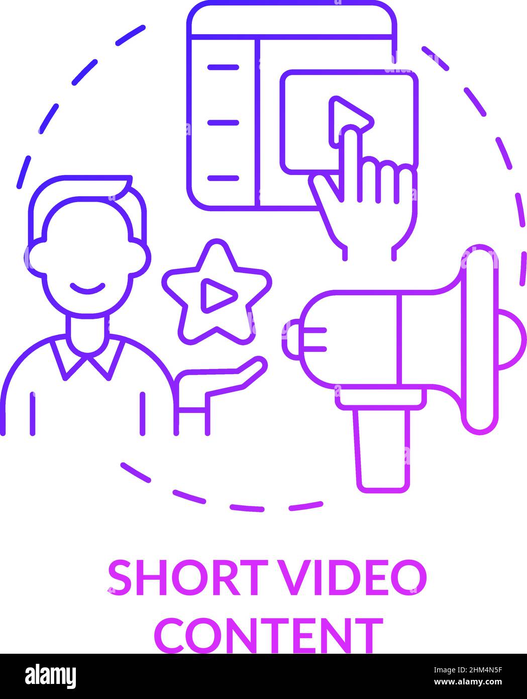 Short video platform Stock Vector Images - Alamy