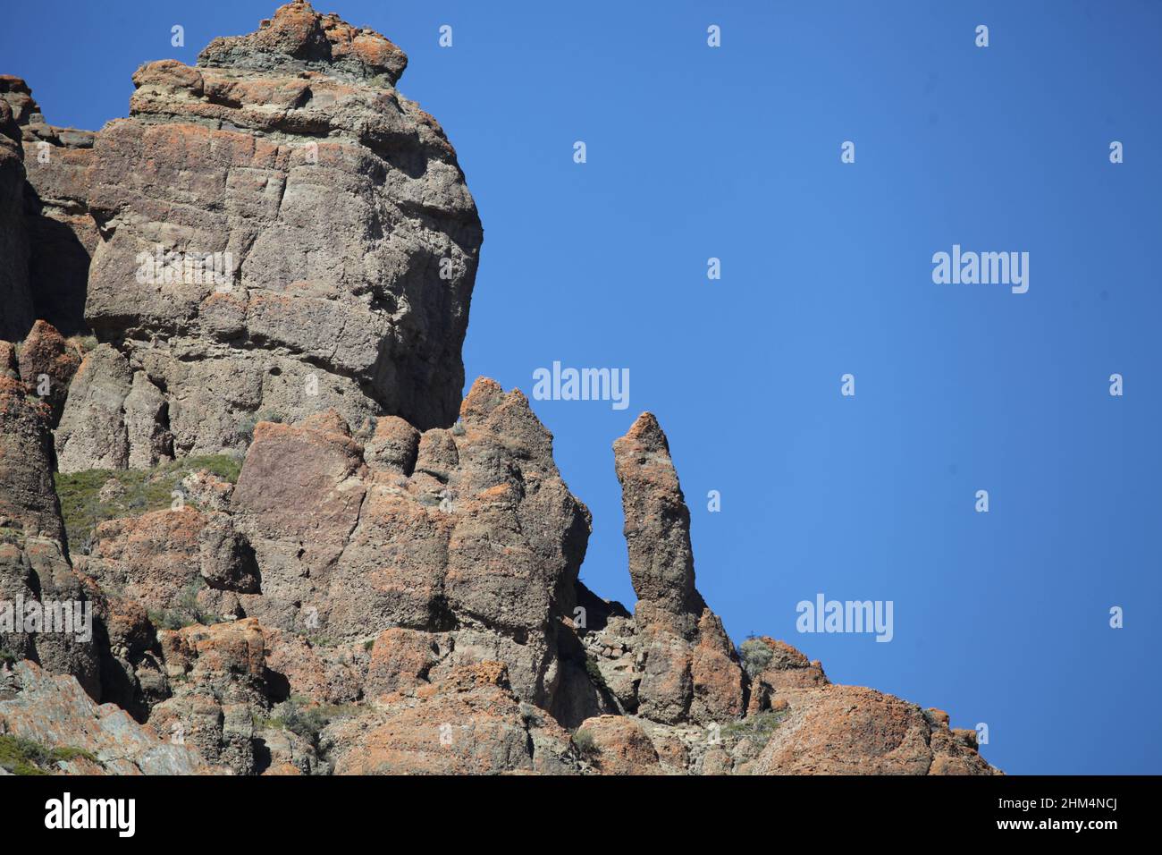Tianshan red bed landform Stock Photo - Alamy