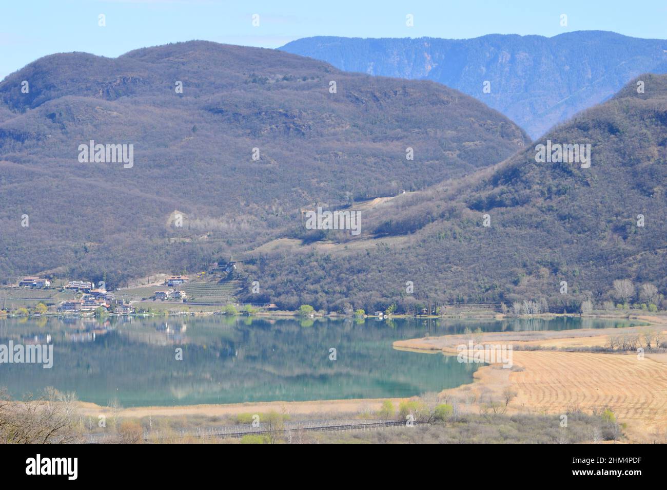 Near lago di Caldaro Stock Photo - Alamy