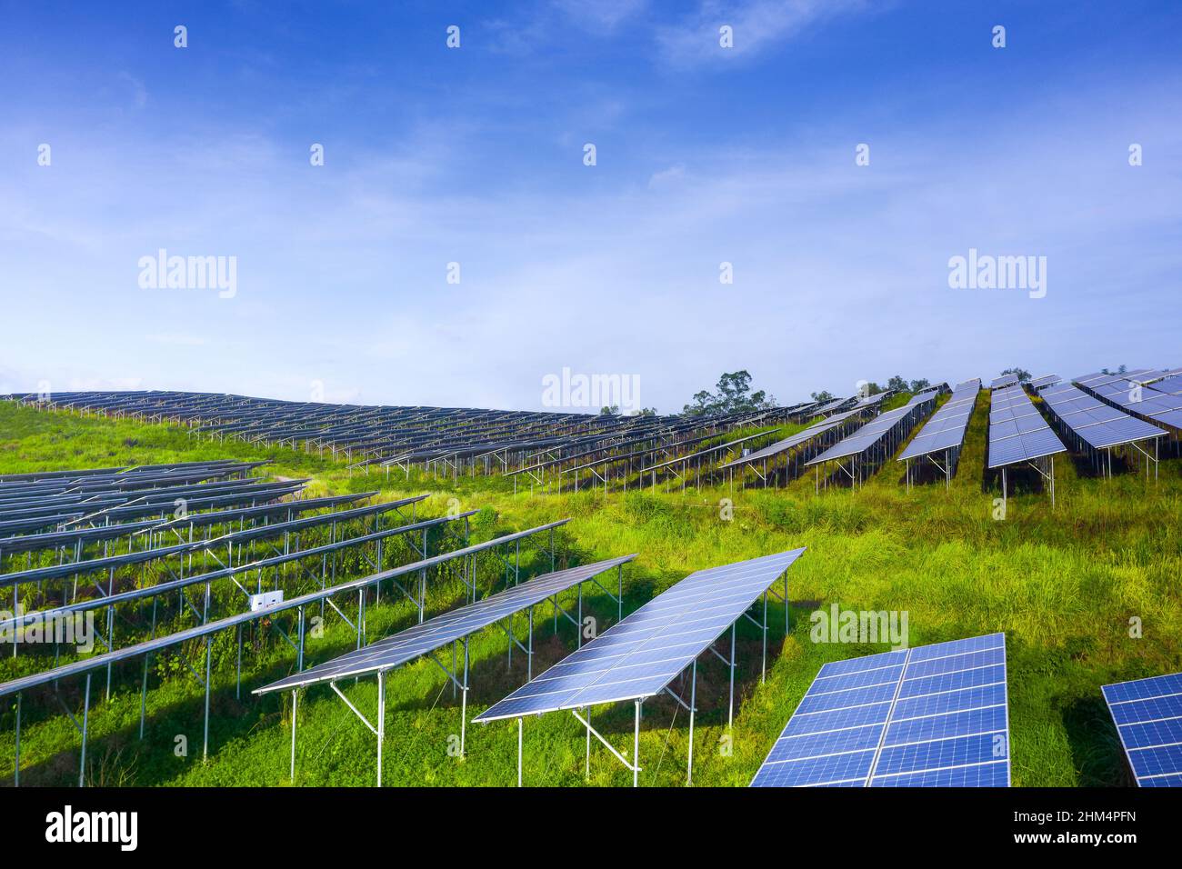Solar photovoltaic solar photovoltaic power generation Stock Photo - Alamy