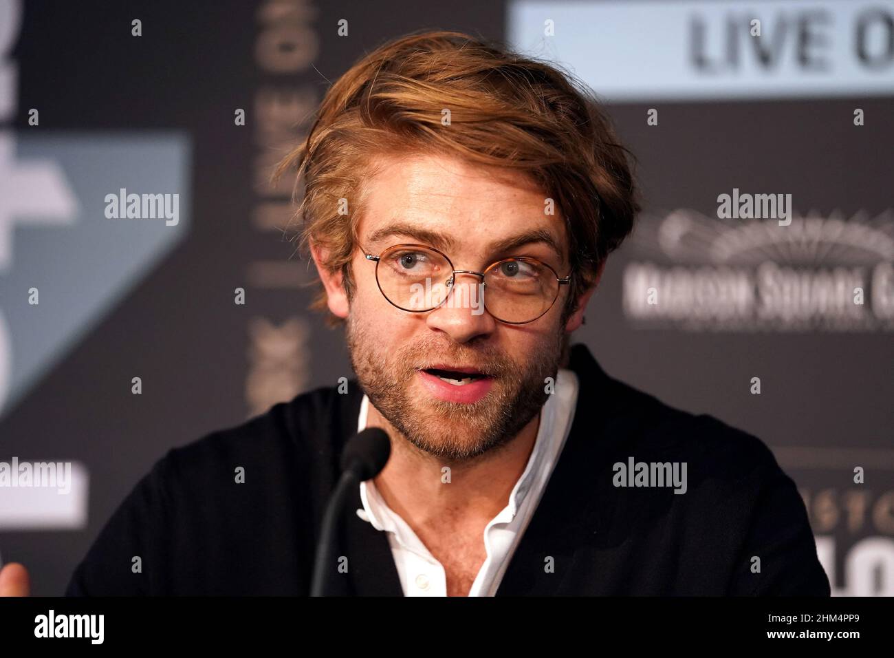 DAZN executive vice president Joseph Markowski during a press ...