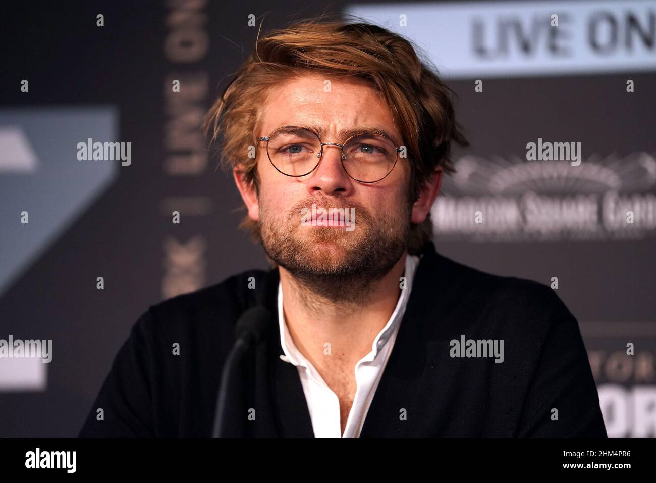 DAZN executive vice president Joseph Markowski during a press ...