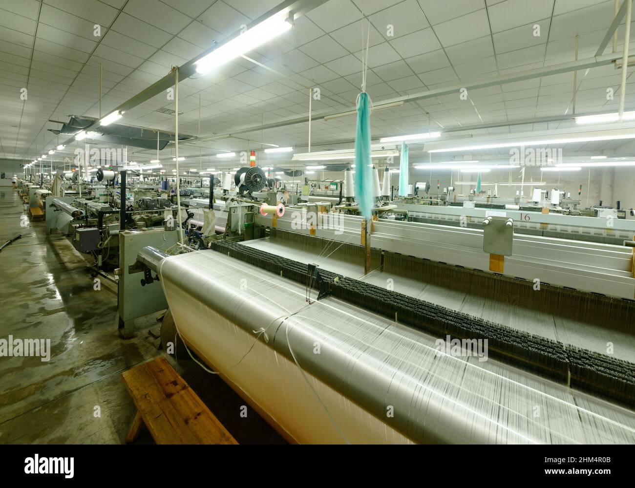 Silk reeling workshop processing Stock Photo - Alamy