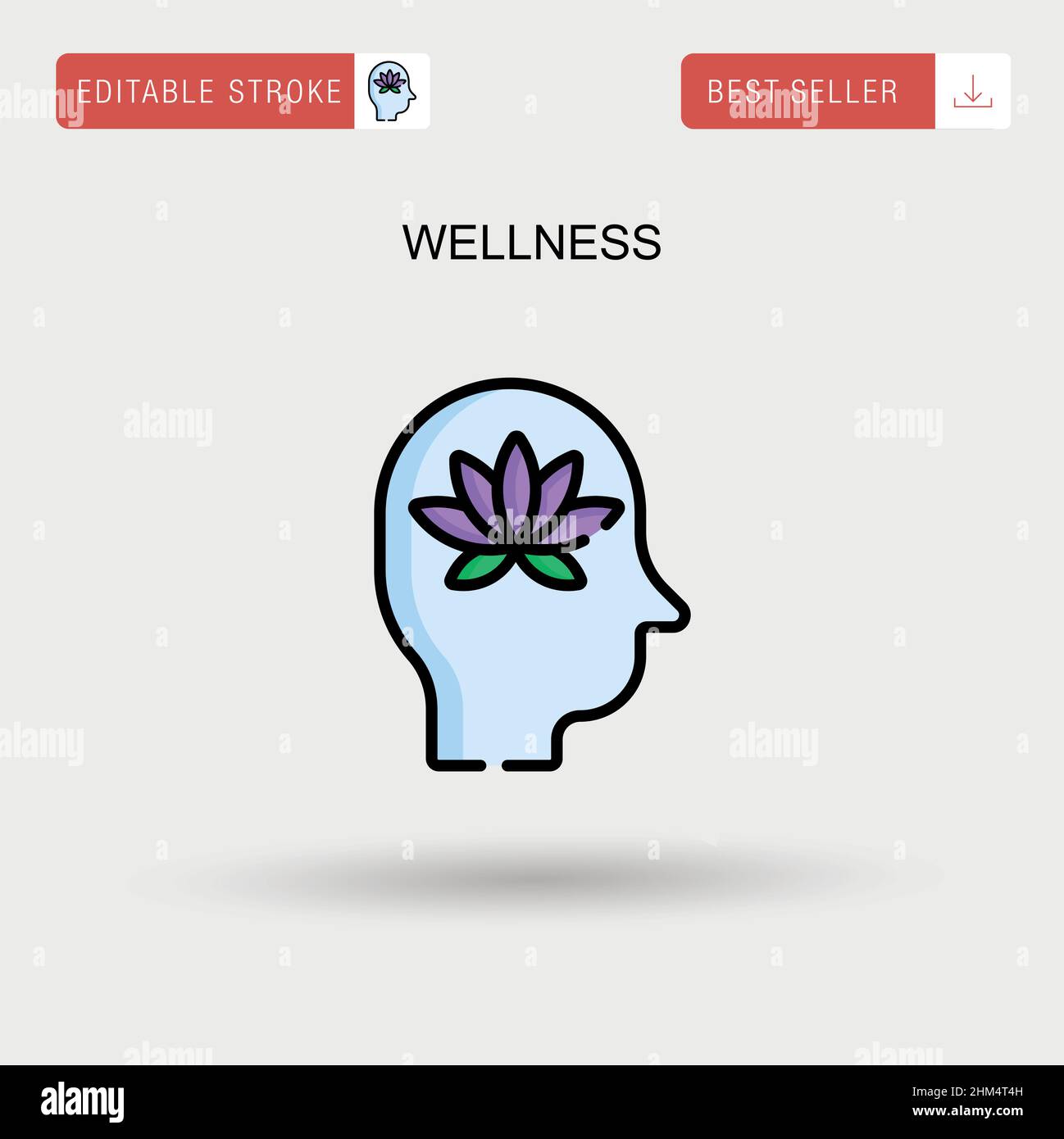 Wellbeing wellness well being Stock Vector Images - Alamy