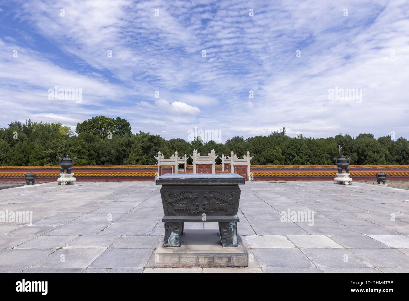 Beijing ditan park Fang Ze altar Stock Photo - Alamy