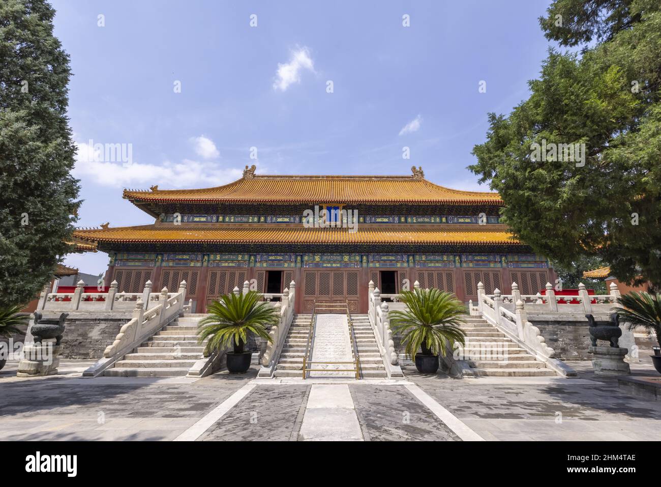 Beijing every emperor temple - JingDeChong temple Stock Photo - Alamy