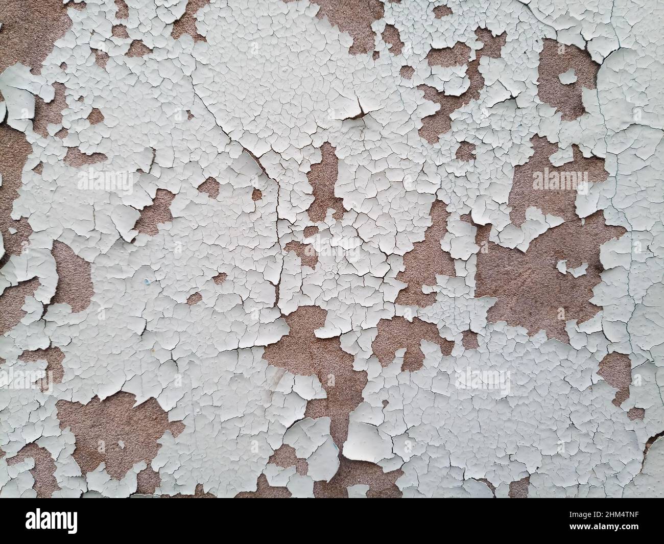Background texture wall with peeling paint. Peeling old paint off the ...