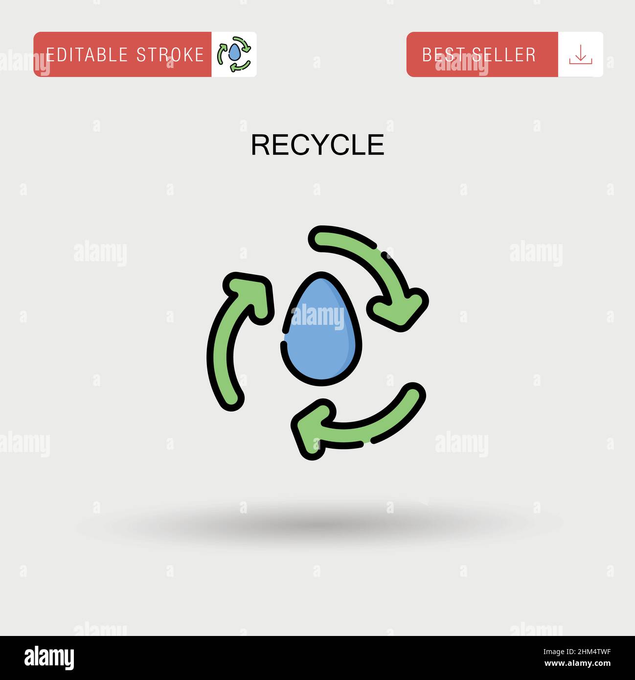 Recycle environment Stock Vector Images - Alamy