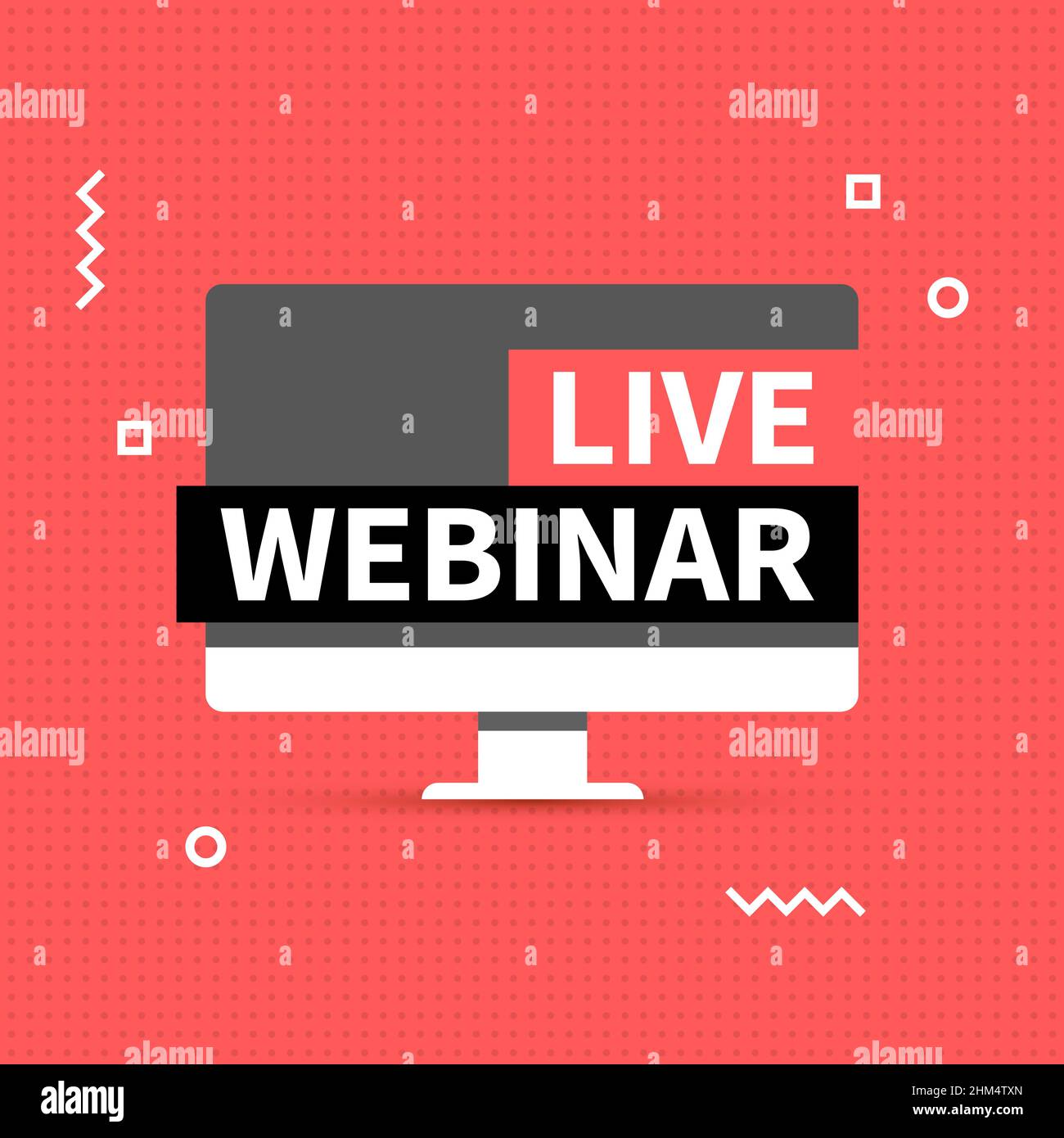 Live video stream on Stock Vector Images - Alamy