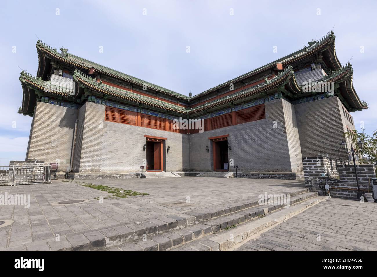 Watchtower - the inside of the southeast of Beijing Stock Photo - Alamy