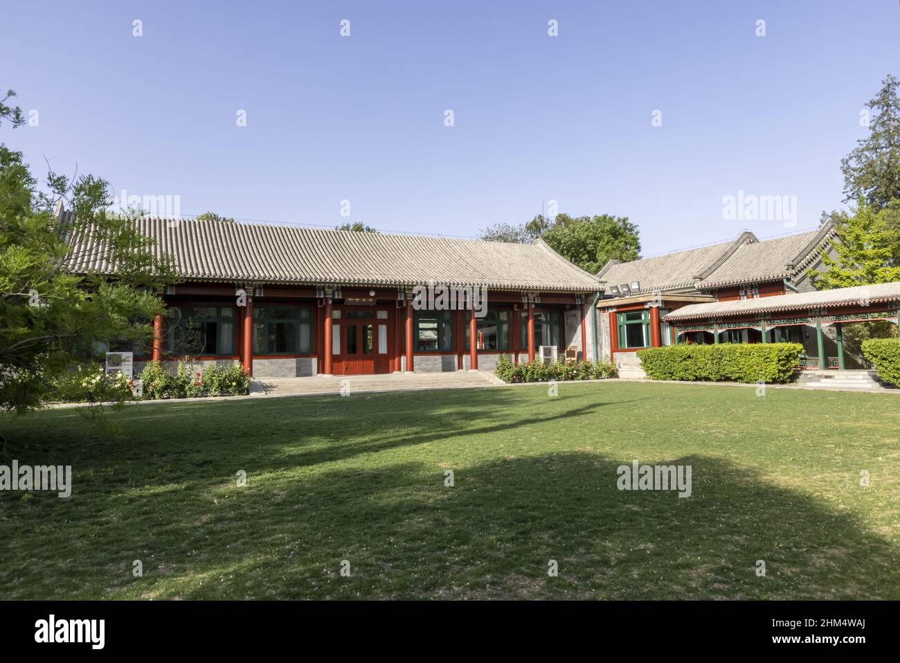 Soong ching lings former residence in Beijing Stock Photo - Alamy