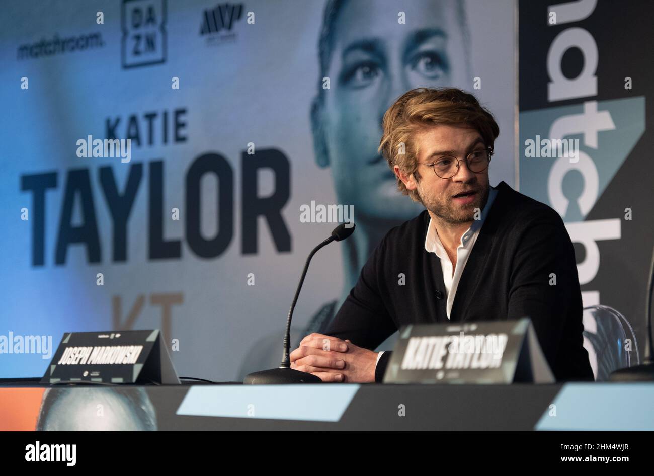 The Leadenhall Building, UK. 07th Feb, 2022. Joseph Markowski EVP, DAZN ...