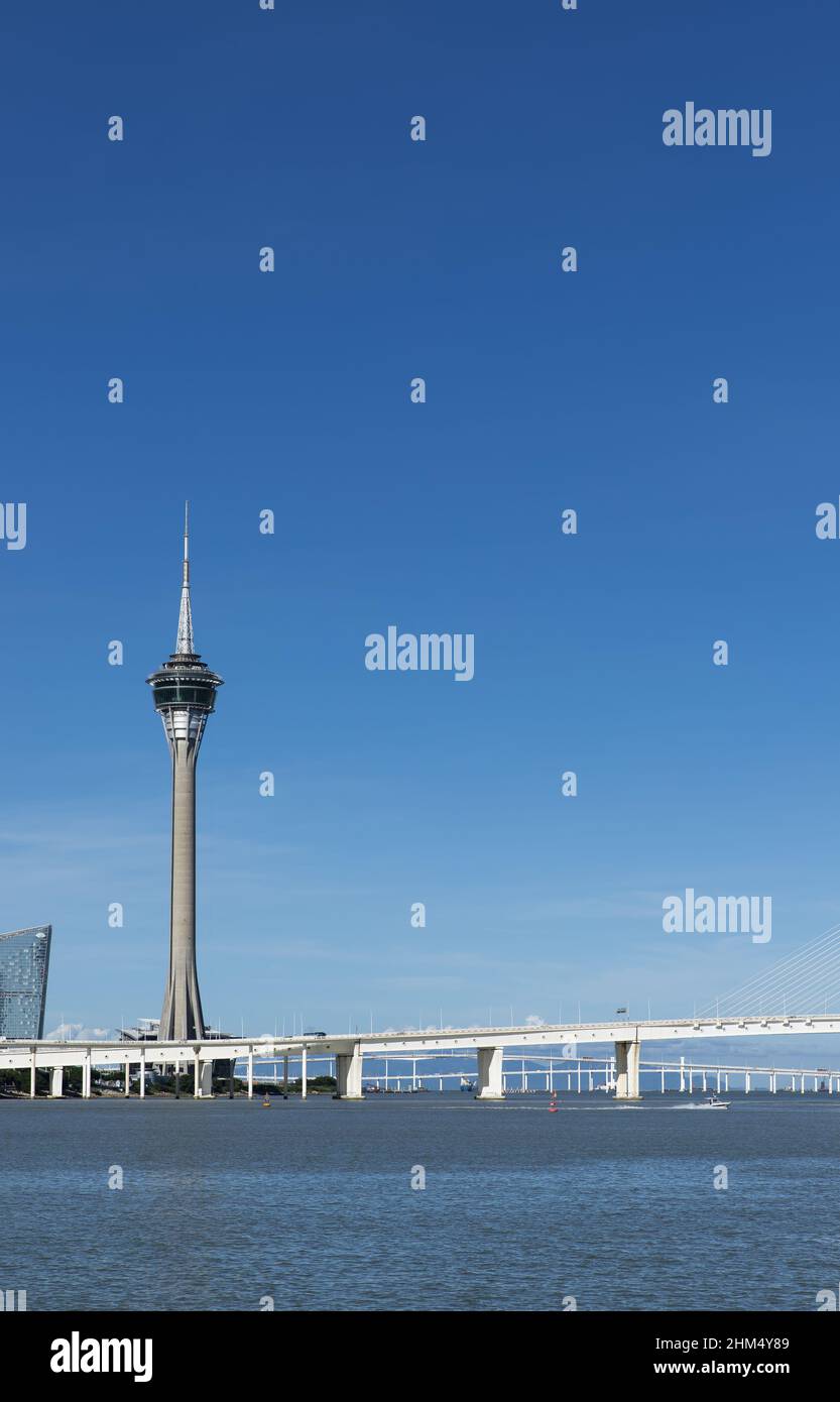 Macao architecture - macau tower Stock Photo - Alamy