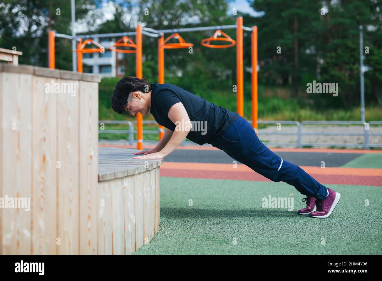 Sweden outdoor gym hi-res stock photography and images - Alamy