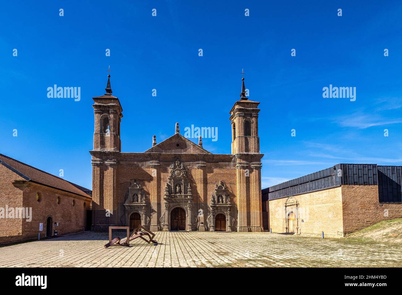 The new Royal Monastery Of San Juan De La Pena near Jaca. Huesca ...