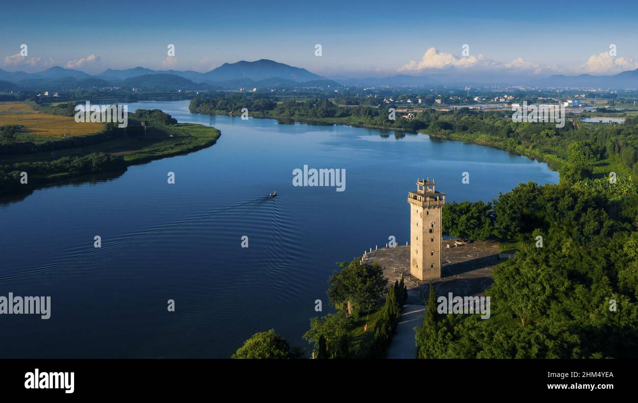Kaiping diaolou - south tower Stock Photo - Alamy