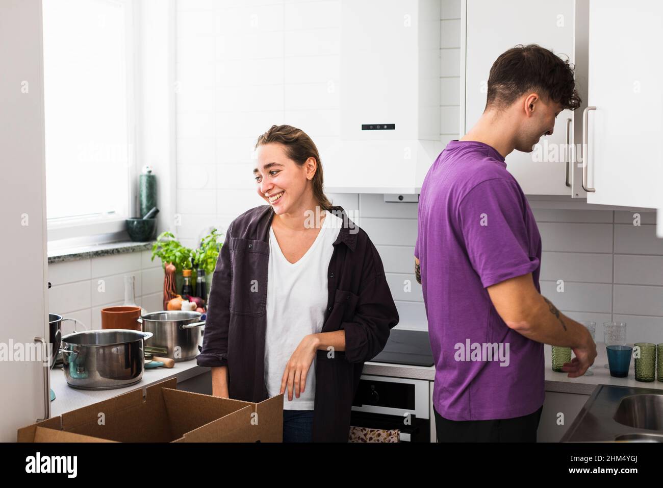 Kitchen boxes hi-res stock photography and images - Alamy