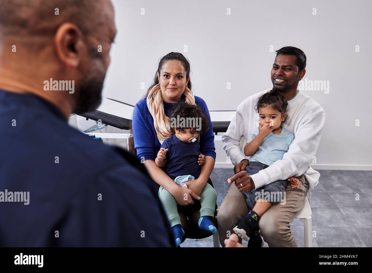 Doctor boy talking hi-res stock photography and images - Alamy