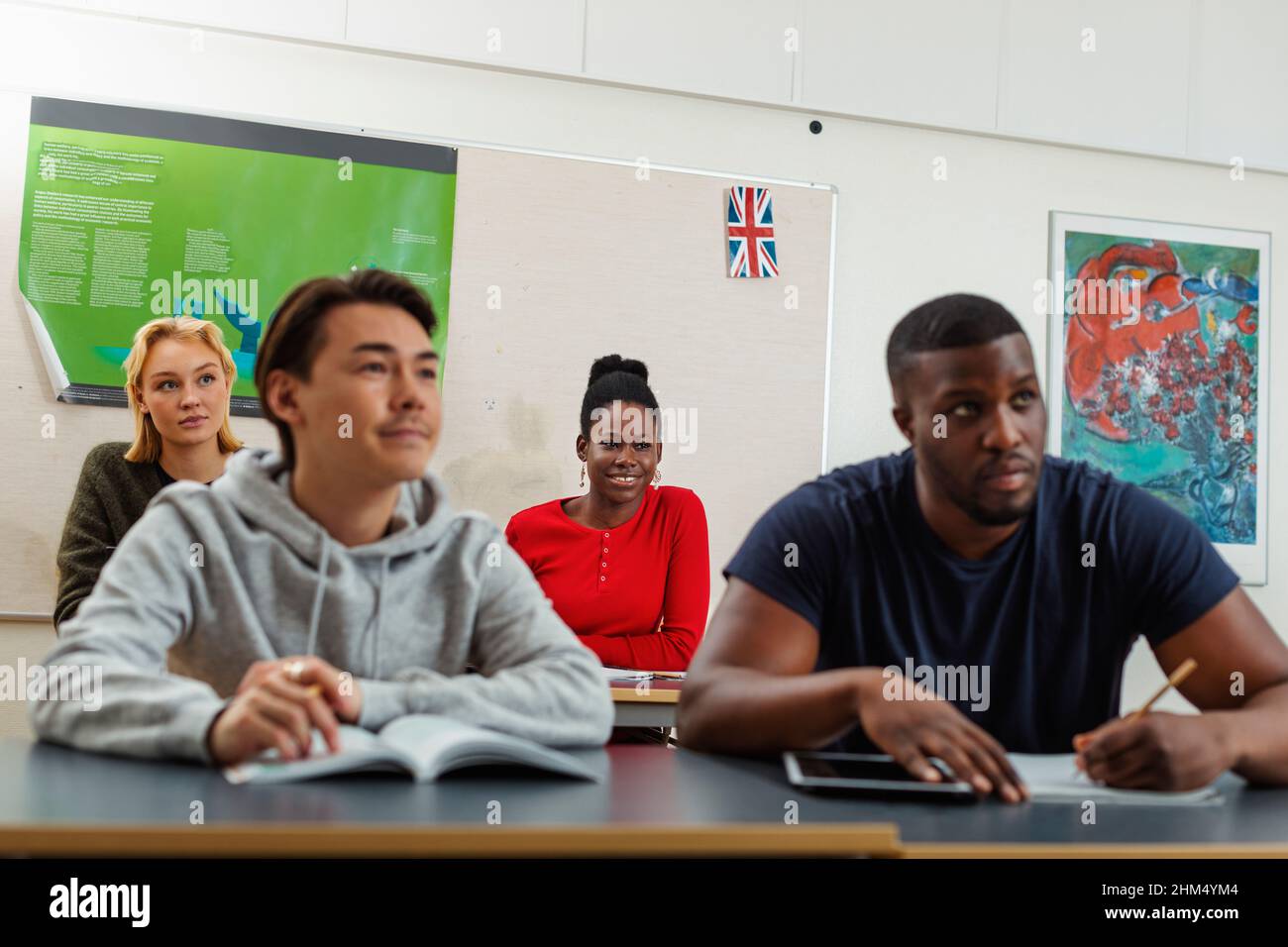 Scandinavian student classroom hi-res stock photography and images - Alamy
