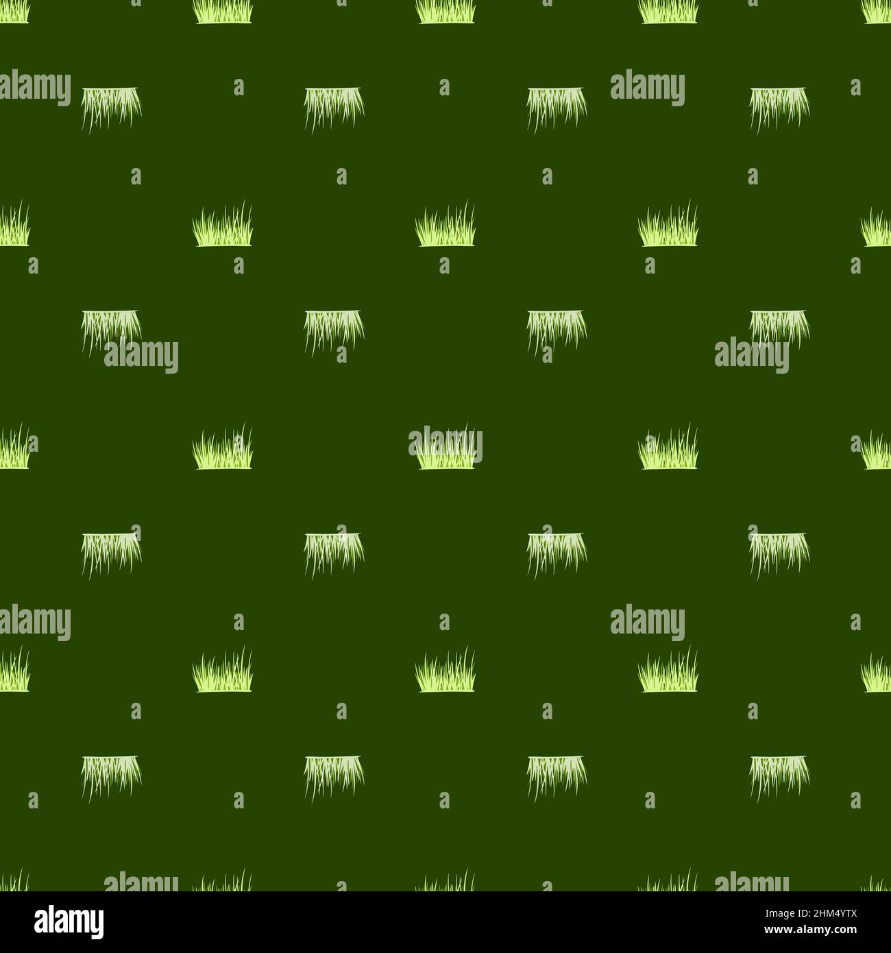 Grass seamless pattern. Background of lawn. Repeated texture in flat ...