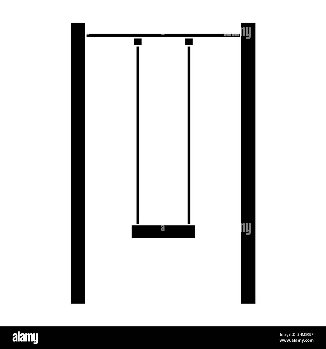 Empty playground child silhouette Cut Out Stock Images & Pictures - Alamy