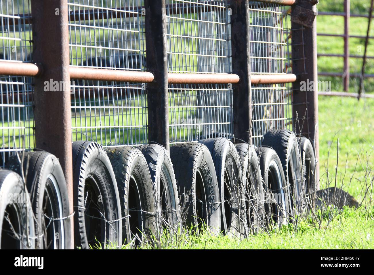 Fencing Made From Recycled Tires Connections: Better Than Burning?