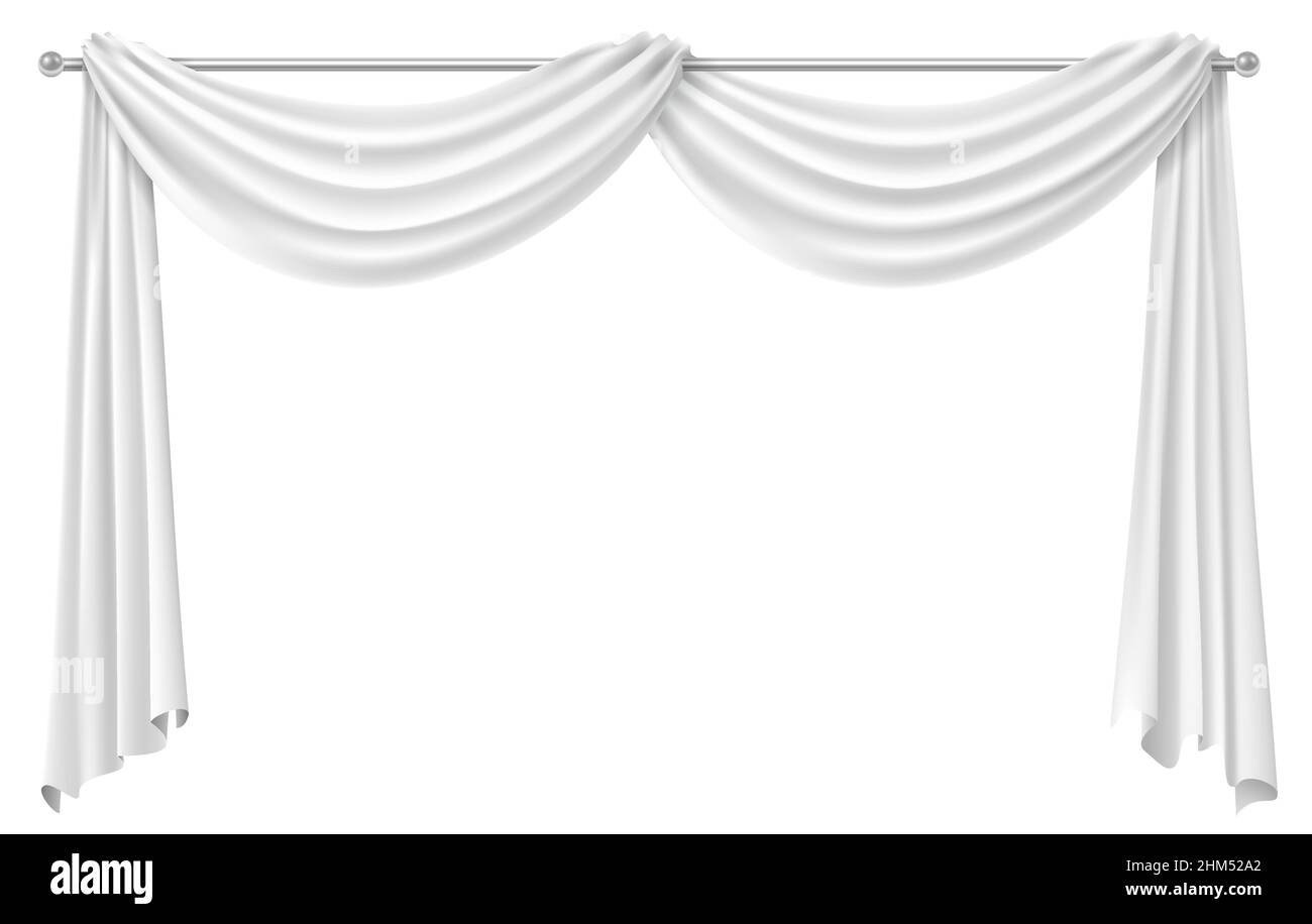 Curtain waves Cut Out Stock Images & Pictures - Alamy