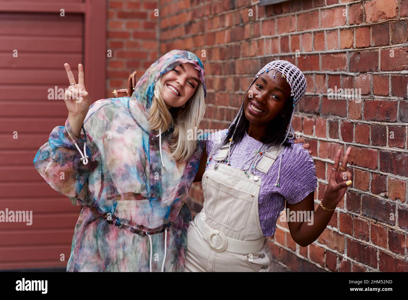 Happy female friends Stock Photo - Alamy