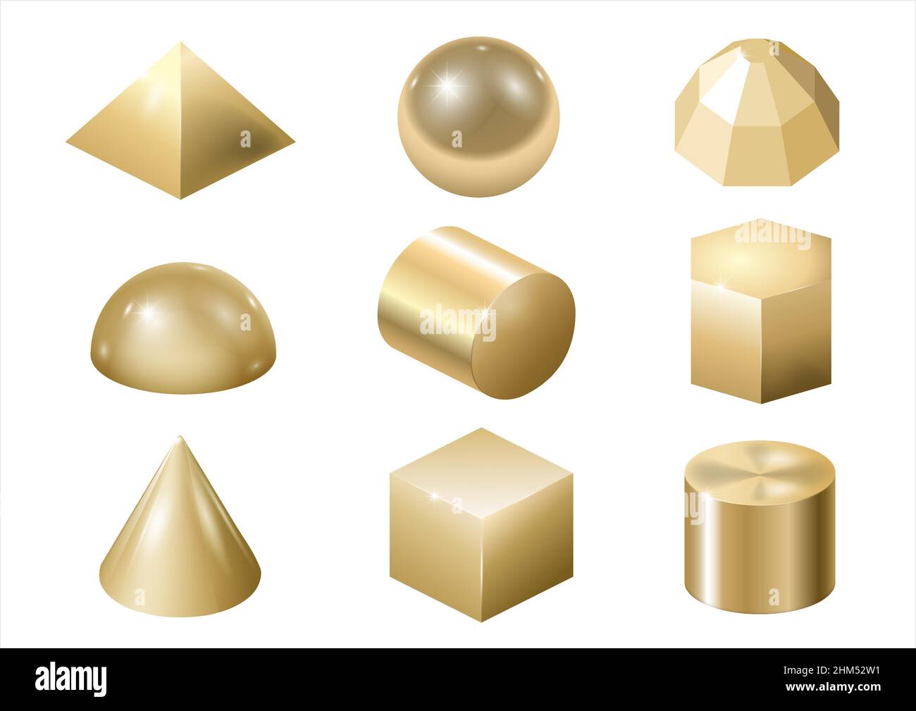 Gold anodized Stock Vector Images - Alamy