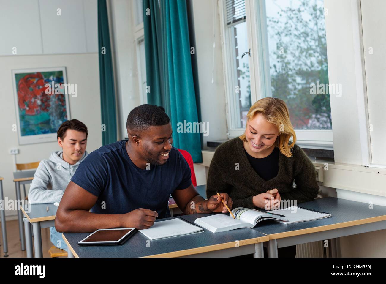 Scandinavian student classroom hi-res stock photography and images - Alamy