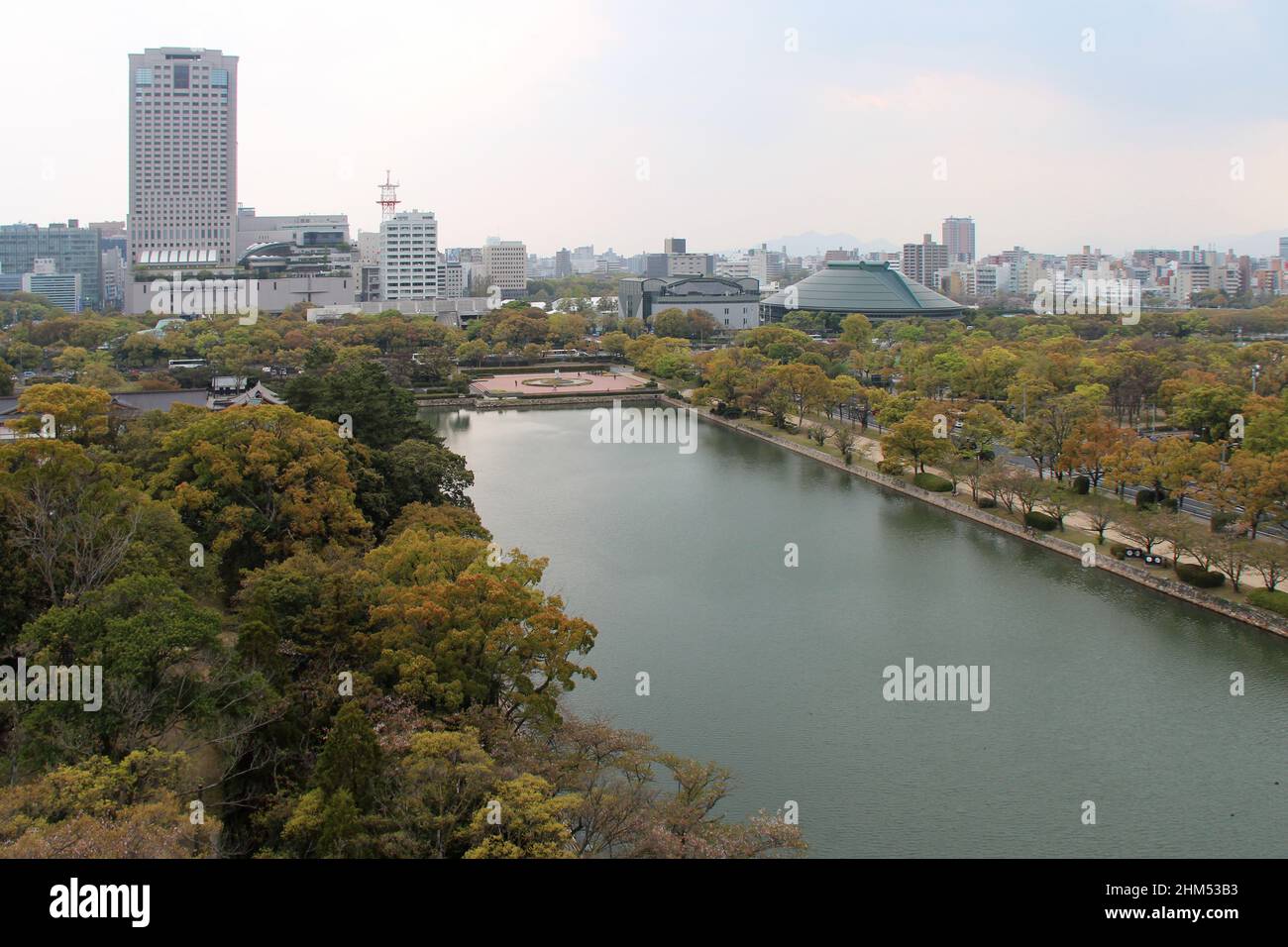 Hiroshima bank on river hi-res stock photography and images - Alamy
