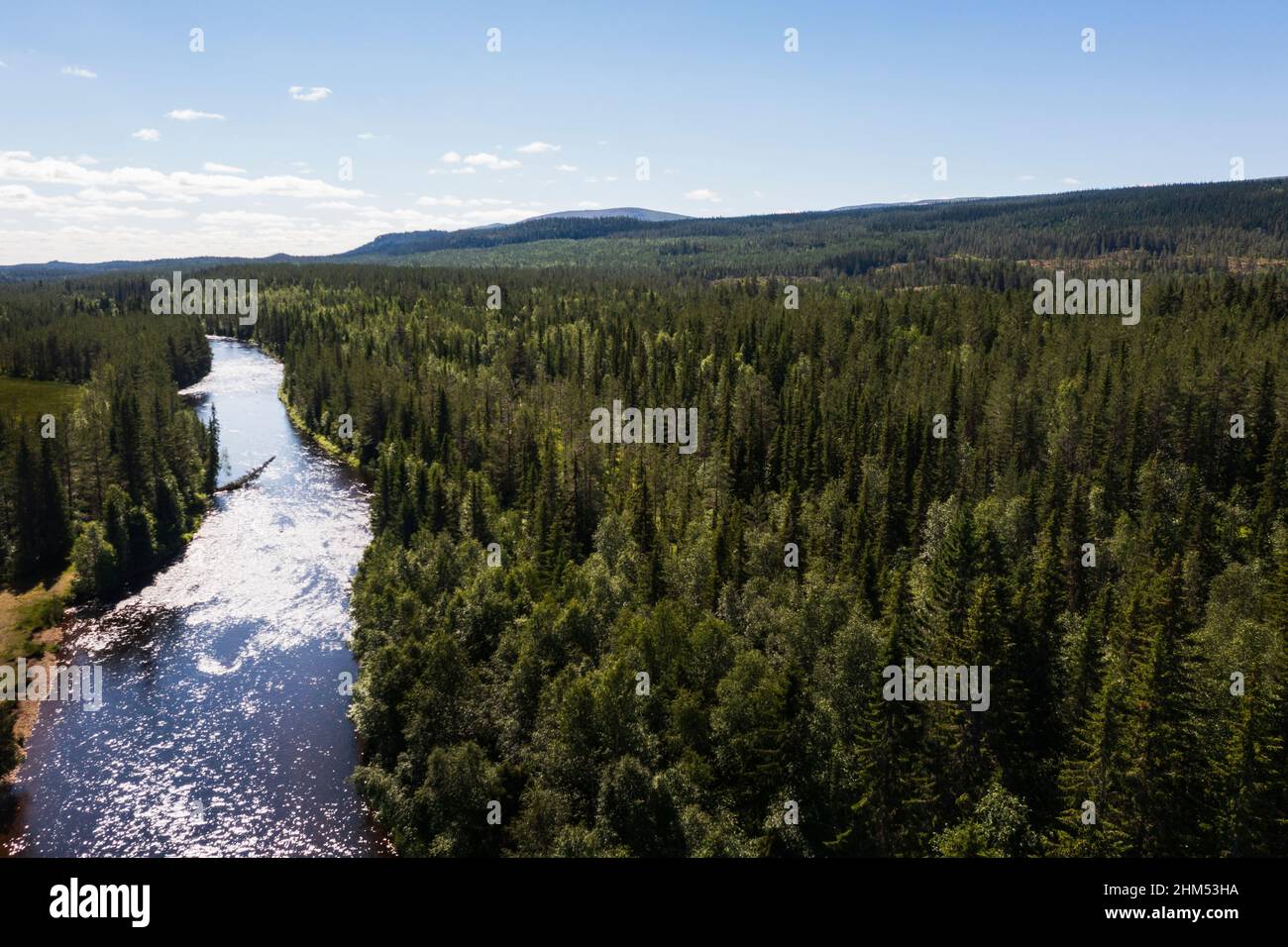 Rapids aerial view hi-res stock photography and images - Alamy
