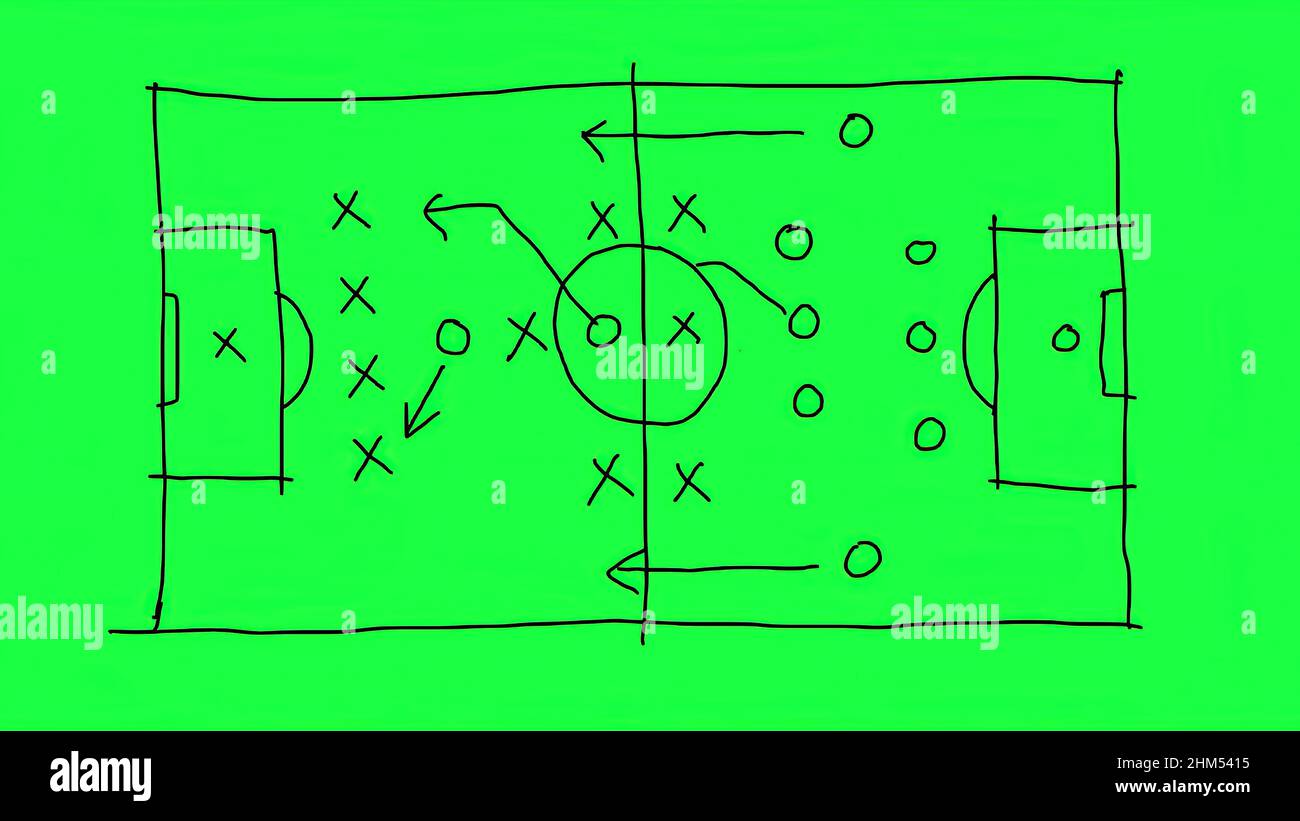 Soccer Field Drawing Realistic