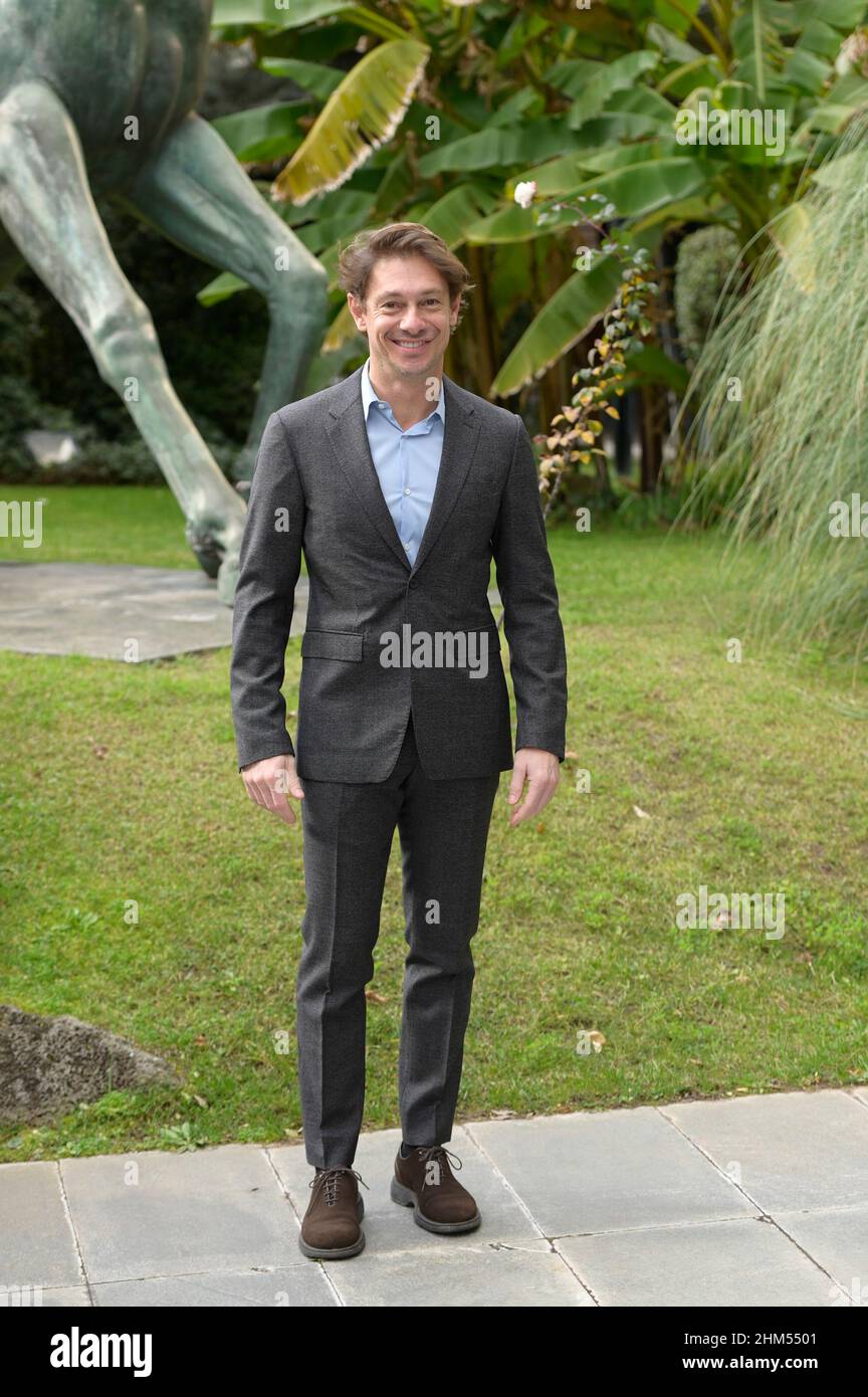 Giorgio Pasotti attends at the photocall of the Rai tv series Lea un nuovo giorno at the Rai ...