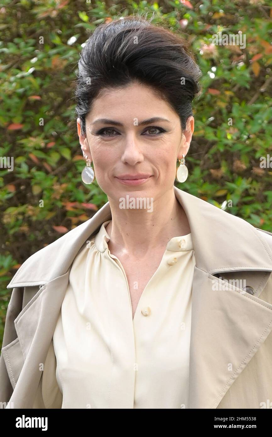 Anna Valle attends at the photocall of the Rai tv series Lea un nuovo ...