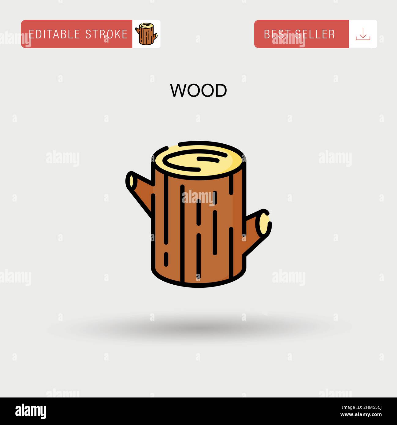 Gray brown wood Stock Vector Images - Alamy