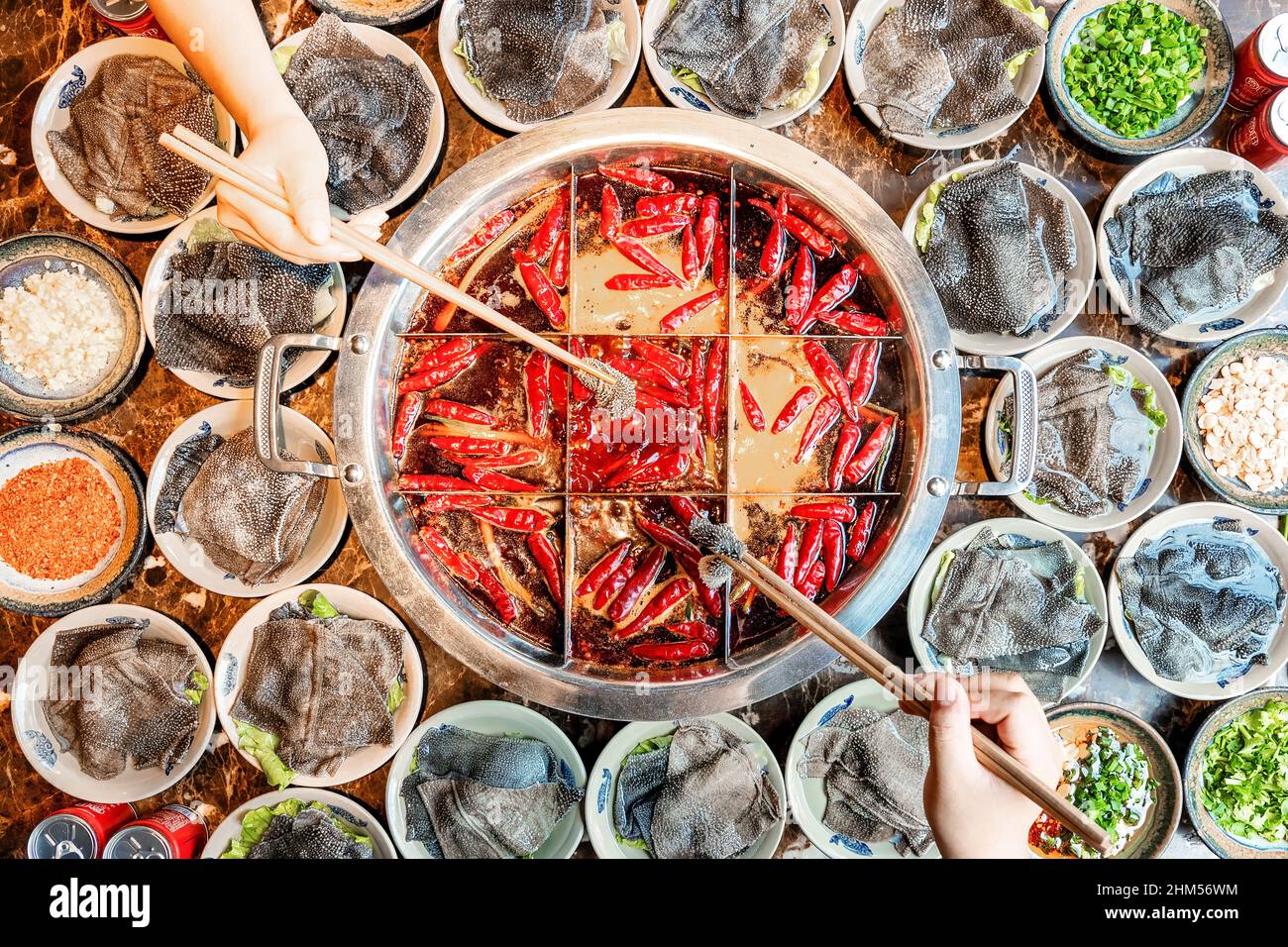 Hot pot cuisine hi-res stock photography and images - Alamy