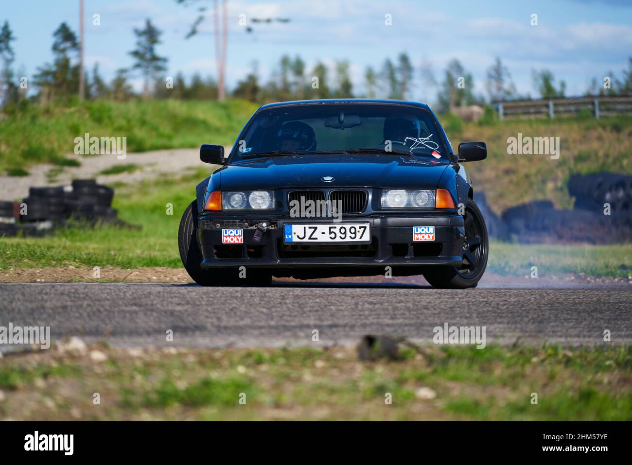 Side view of drift car hi-res stock photography and images - Alamy