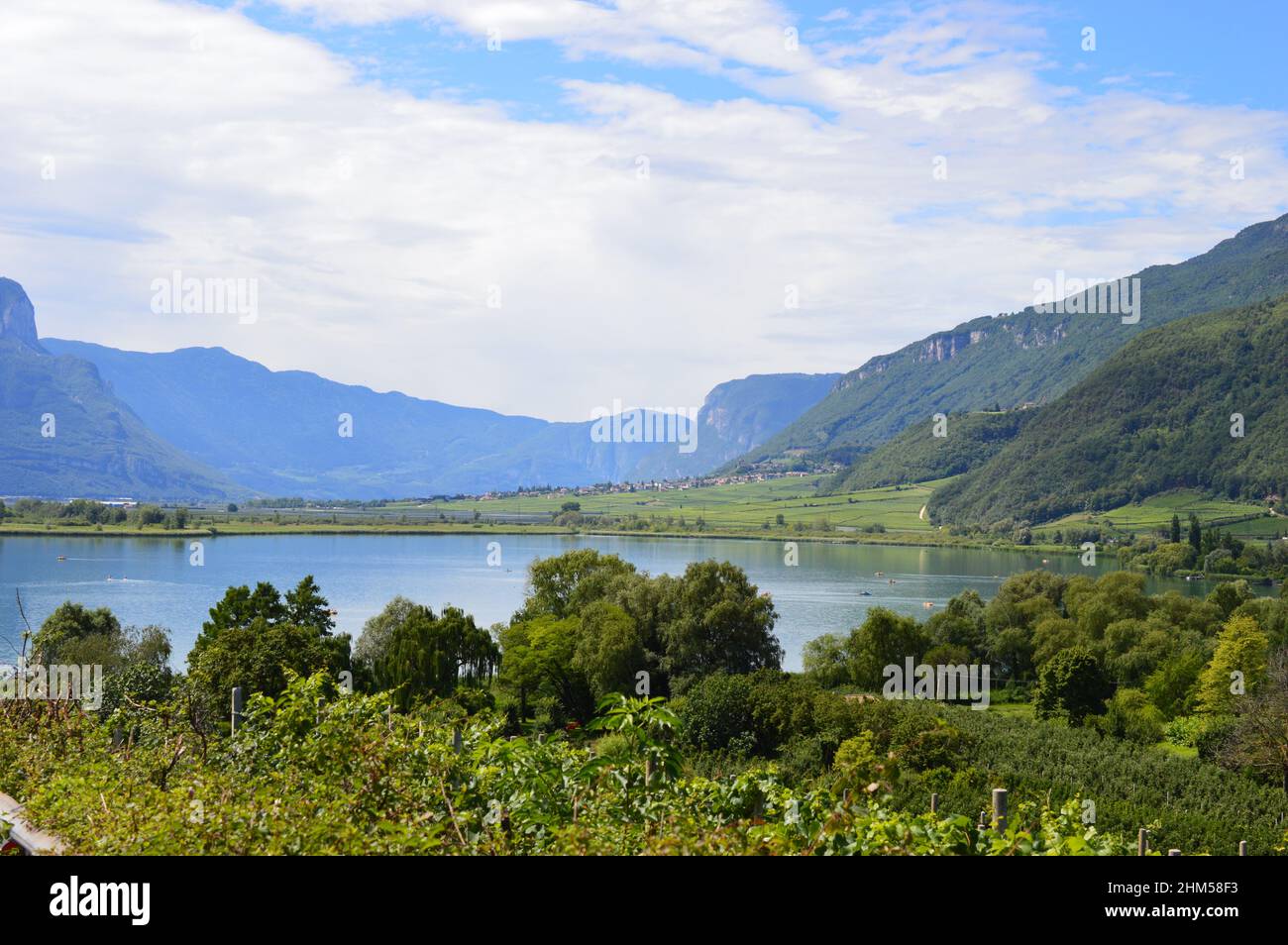 Lago di Caldaro Stock Photo - Alamy