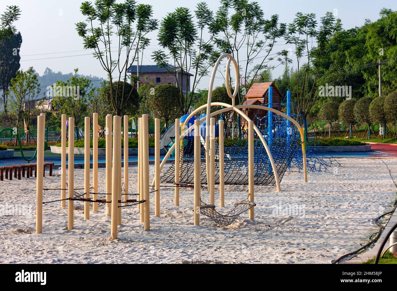 Chongqing rural childrens paradise Stock Photo - Alamy