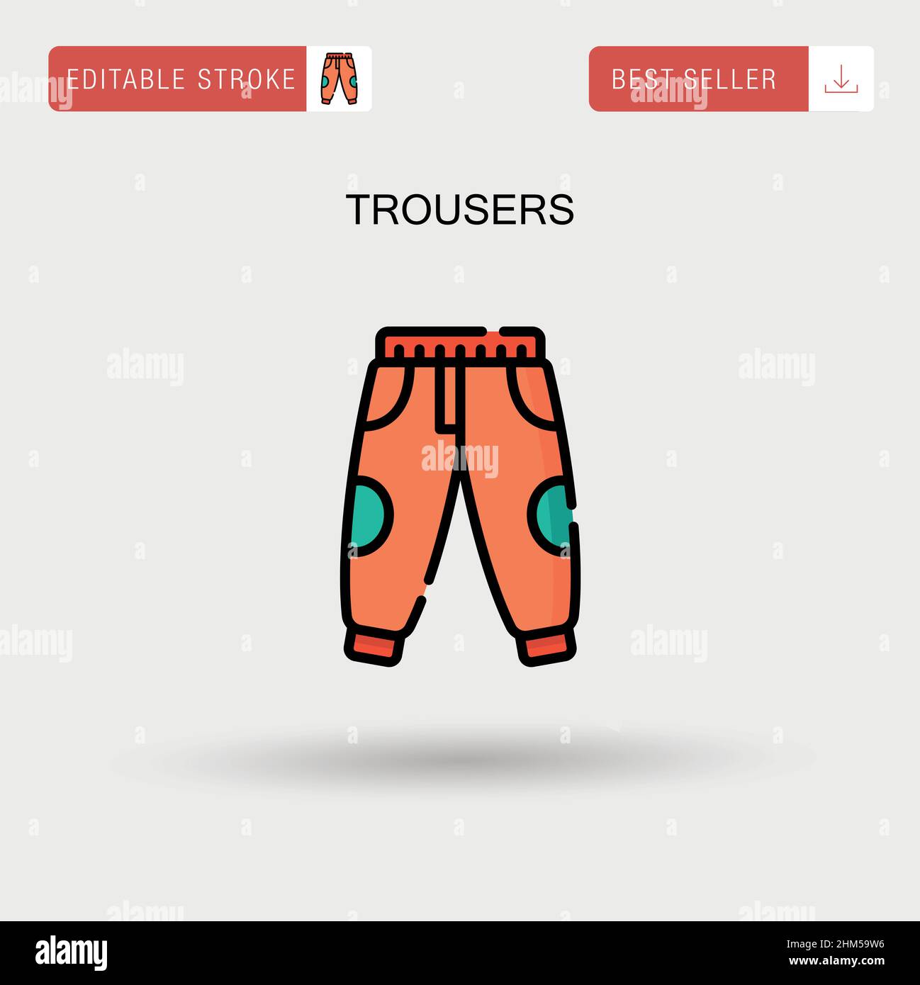 Trousers Simple vector icon Stock Vector Image & Art - Alamy Trousers Simple vector icon Stock Vector Image & Art - Alamy