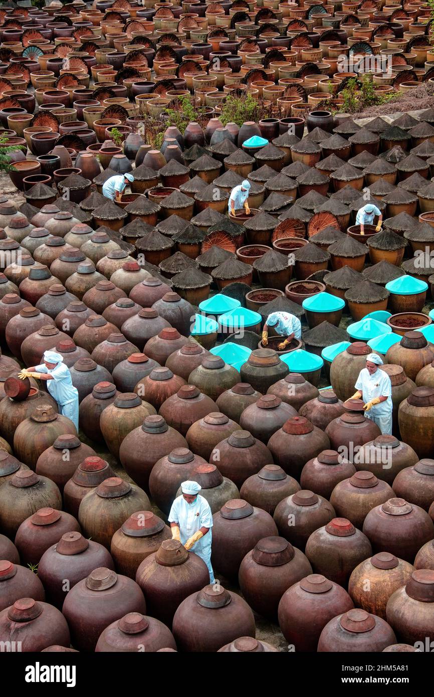 Chongqing ancient brew soy sauce Stock Photo - Alamy