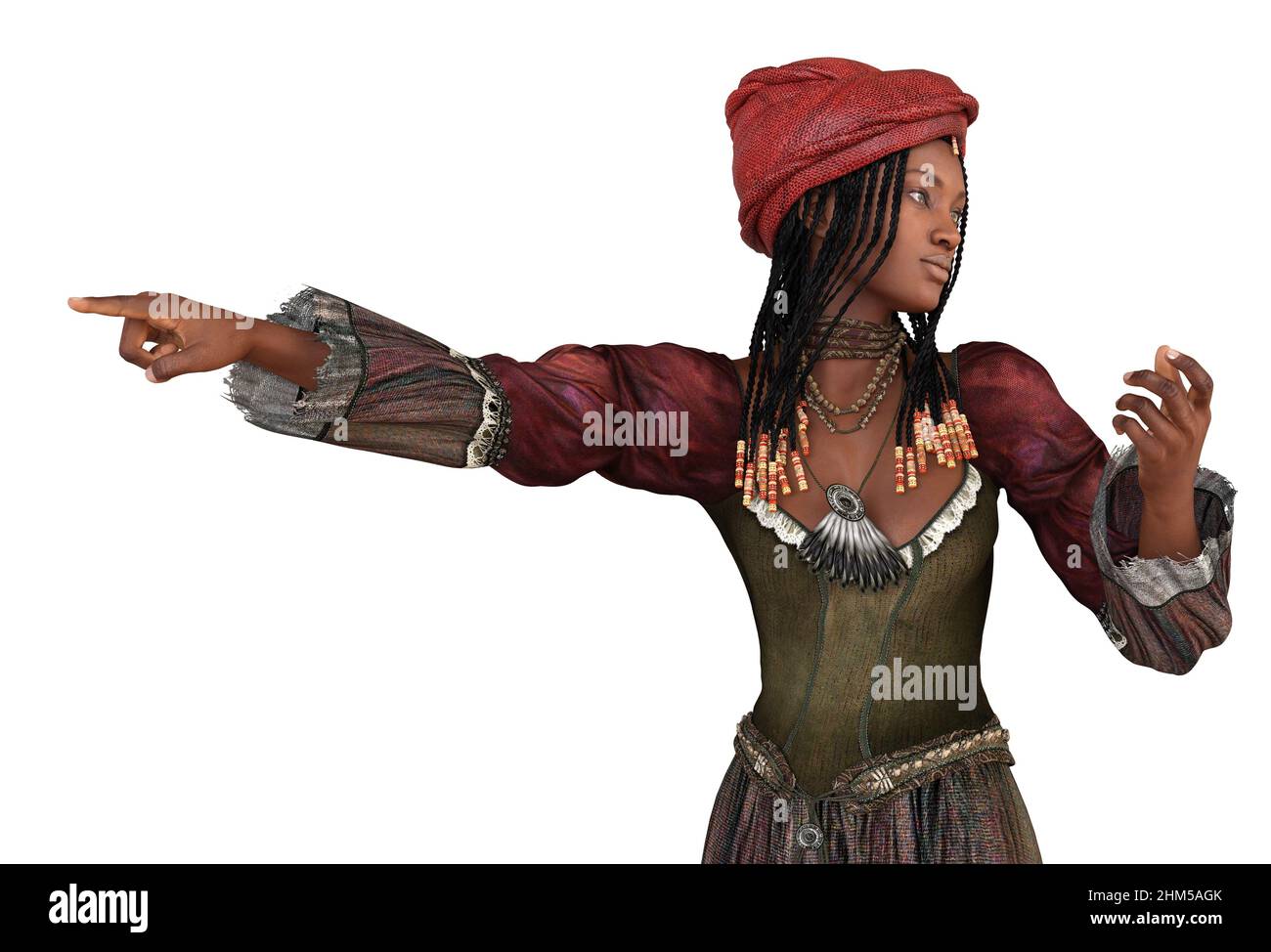 Voodoo Witch Pirates Caribbean