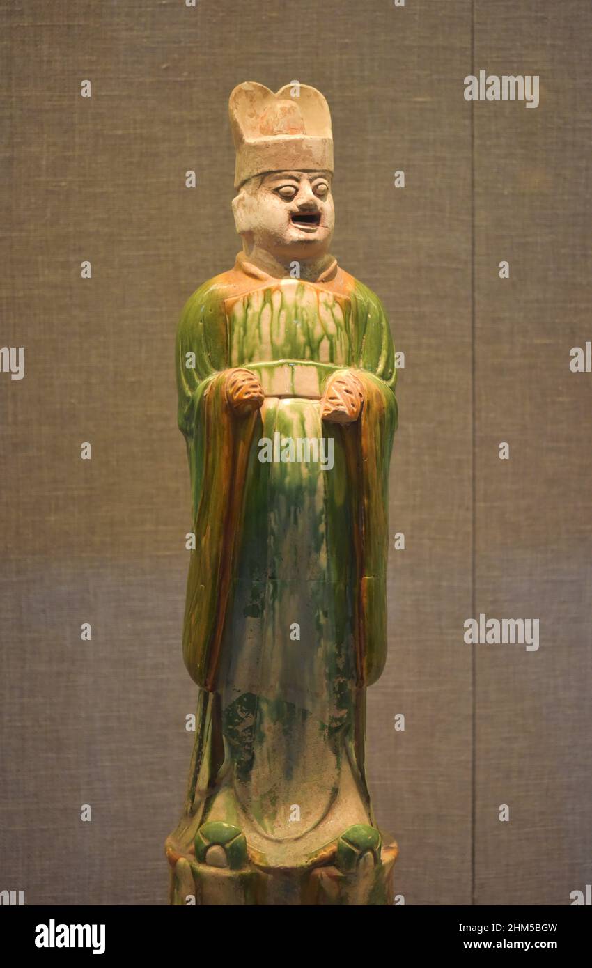 Pottery figurines of tang dynasty hi-res stock photography and images ...